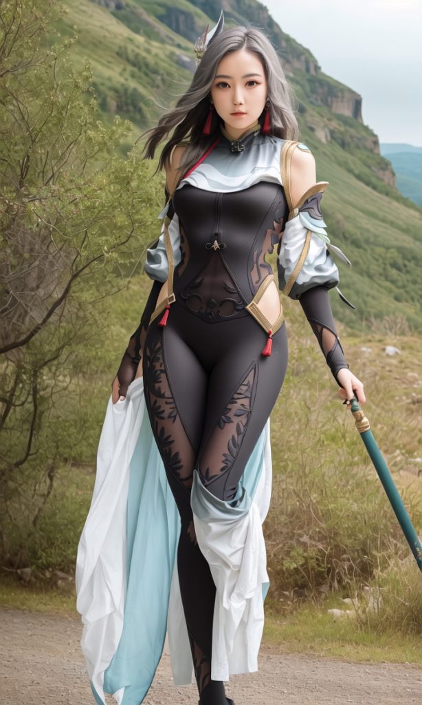Ảnh Cosplay Shenhe Genshin Impact - Genshin Guide