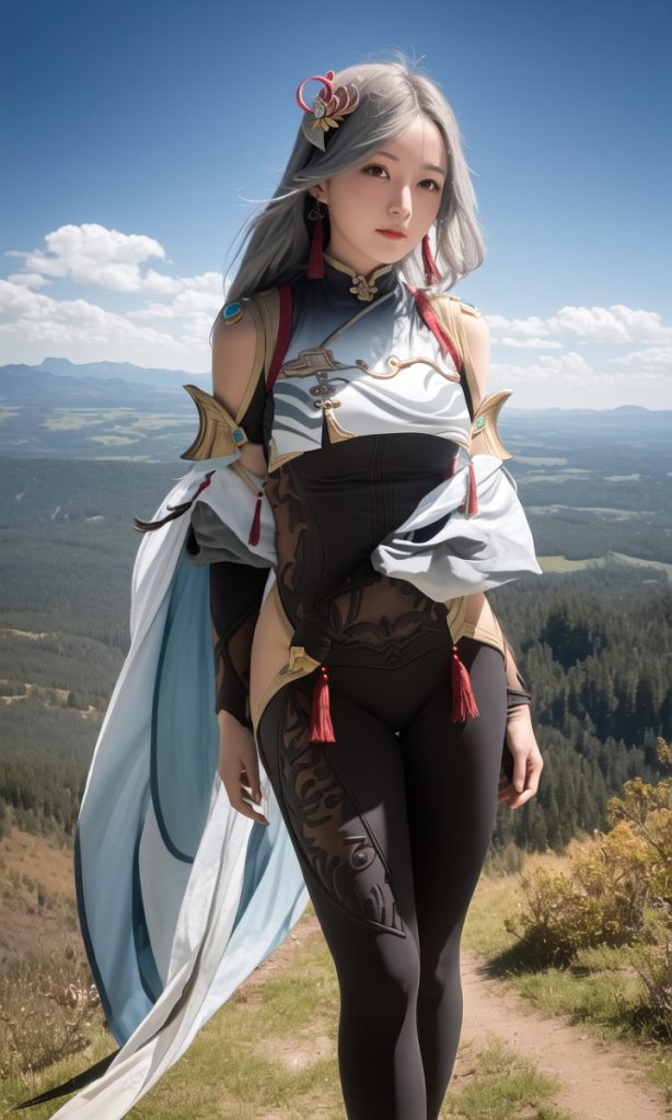 Ảnh Cosplay Shenhe Genshin Impact - Genshin Guide