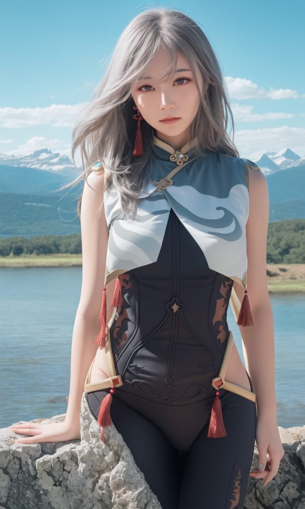 Ảnh Cosplay Shenhe Genshin Impact - Genshin Guide