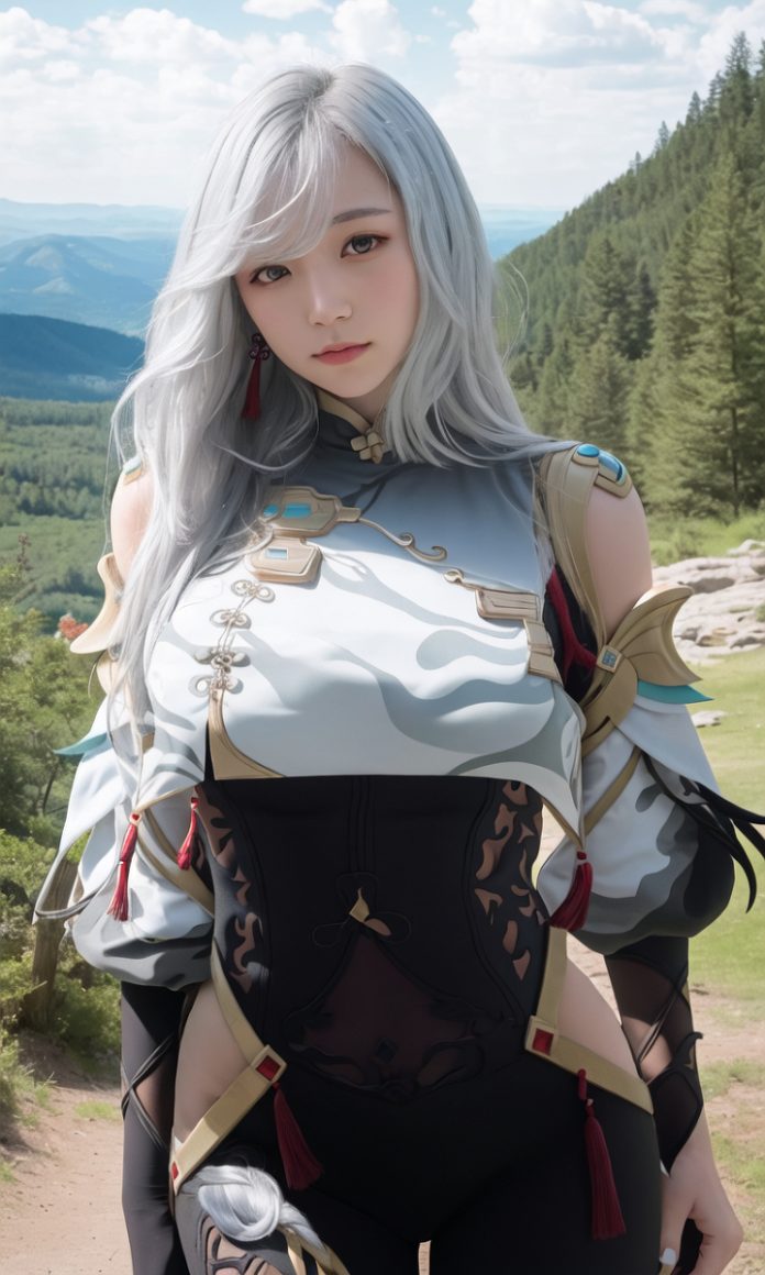 Ảnh Cosplay Shenhe Genshin Impact - Genshin Guide